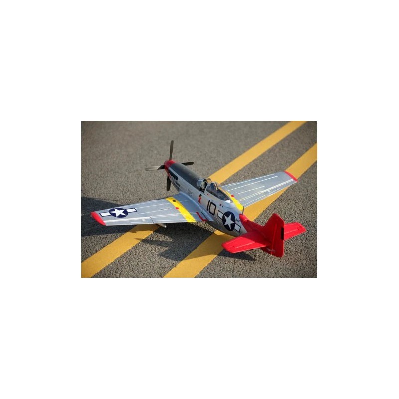Plane 1400mm P51 Red Tail (V8) PNP kit - Beez2B